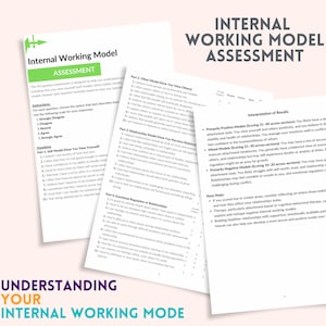 Printable Attachment Theory Worksheets, 4 Attachment Styles Pdf ...