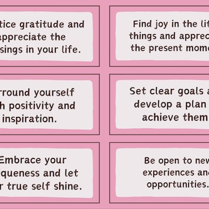 Printable Notes of Encouragement, Affirmation Notes, Inspirational ...