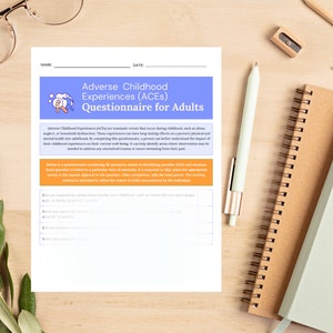 Adverse Childhood Experiences Test for Adults Pdf, Aces Worksheets ...