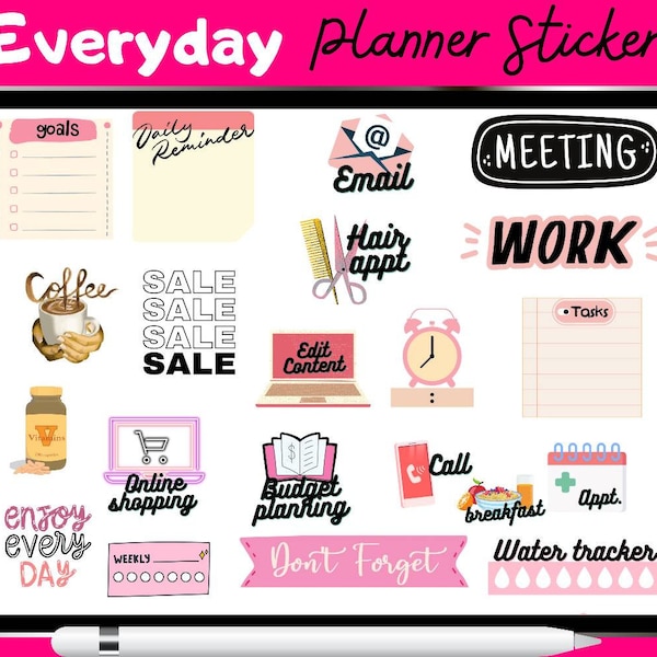 College Planner Stickers - Etsy