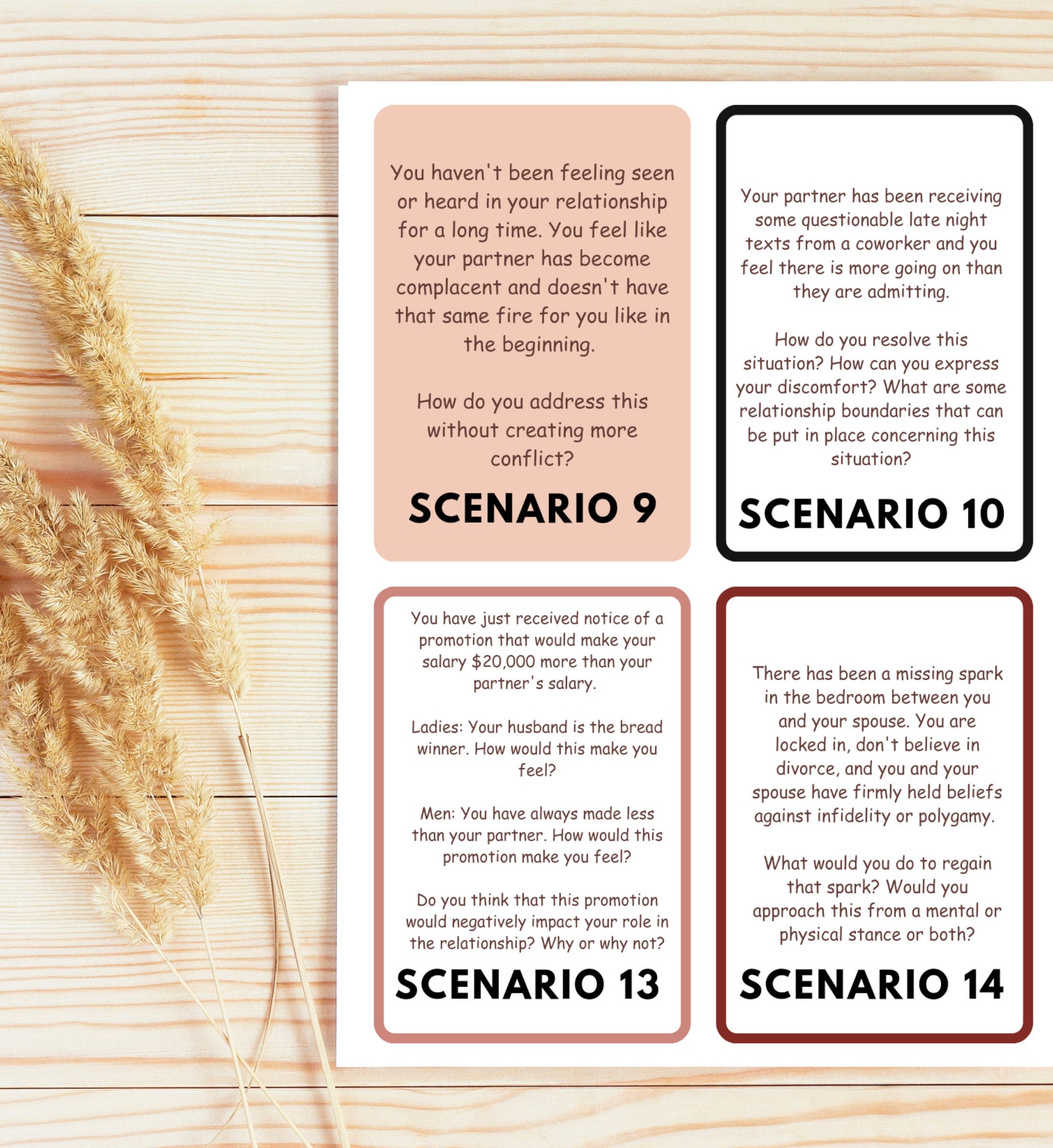 Couples Conversation Cards, Conversation Cards Date Night Cards Game ...