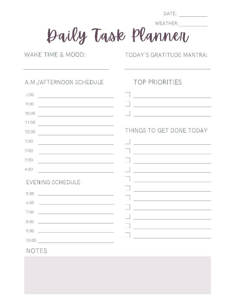 Mom Checklist Work From Home Mom Planner Stay at Home Mom - Etsy