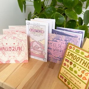 Zine Bundle – 4 Zines, Concertina Comics, Illustration, Zines, Comics ...