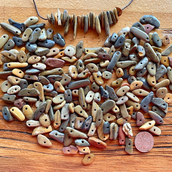 River Rock Beads - Etsy