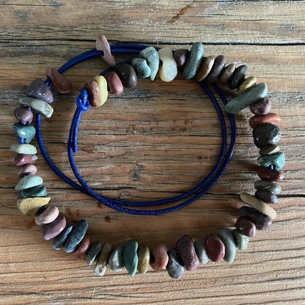 River Rock Beads - Etsy