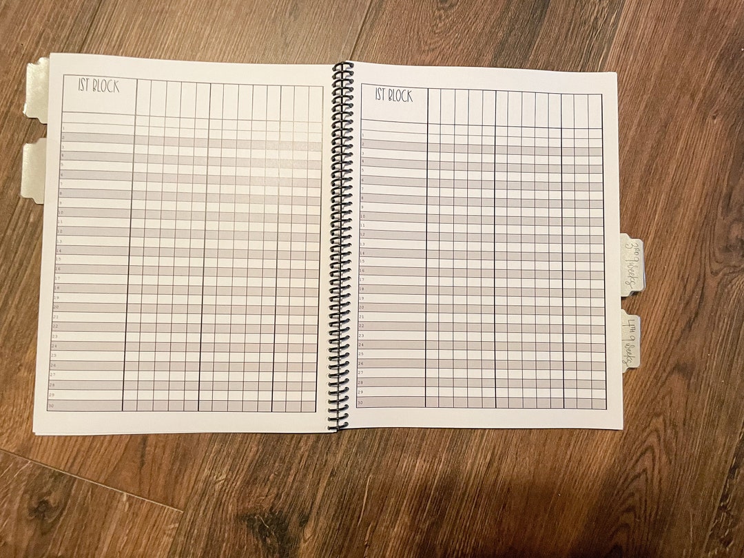 Customizable Grade Book for Teachers, Cute Grade Book for Teacher - Etsy