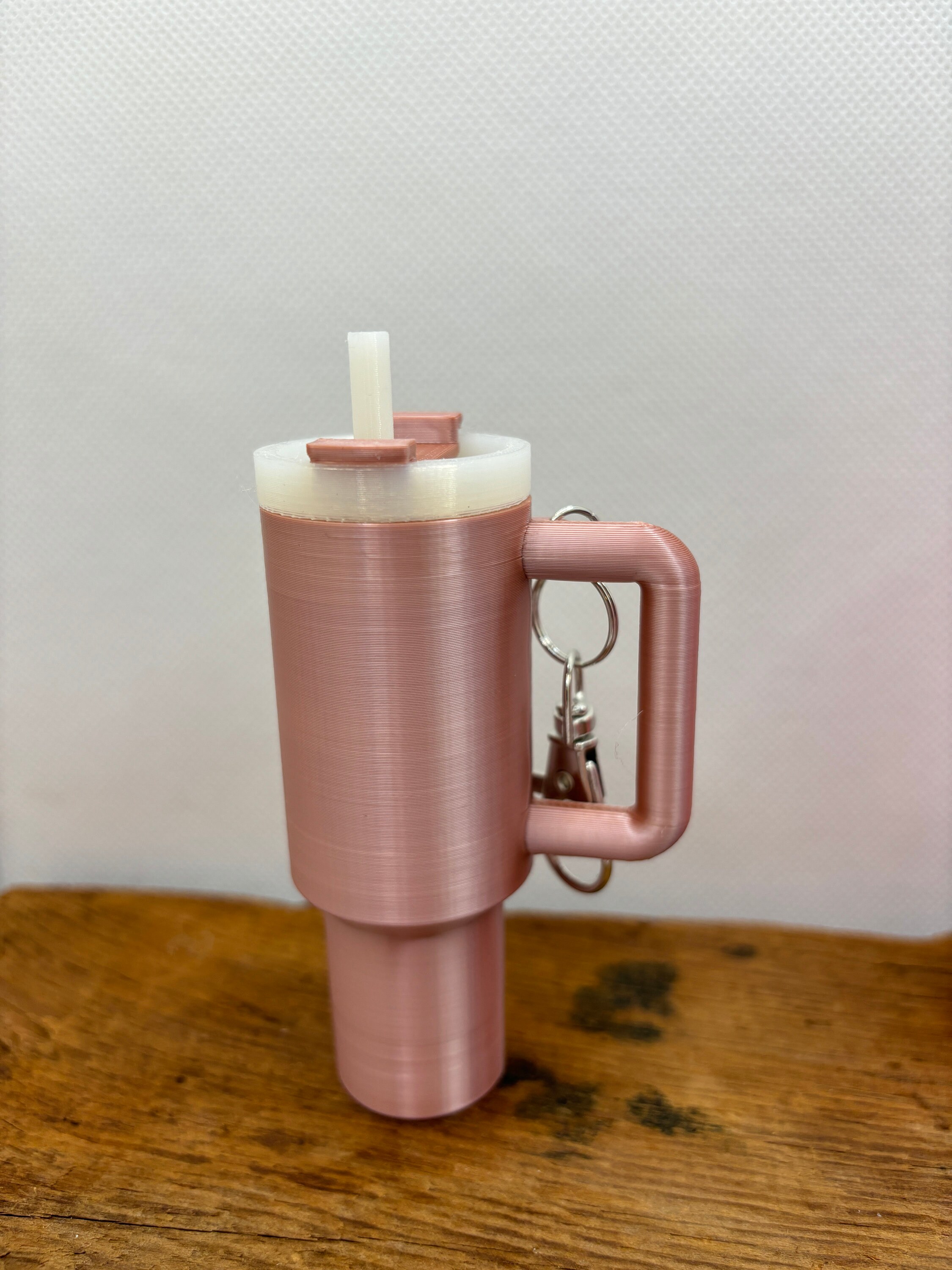 Mini Stanley Inspired Tumbler Cup Keychain -backpack Clip - Holds ...