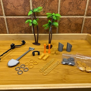 Metal Detecting Treasure Hunt Custom 3D Printed Cake Decorating Kit Fun ...