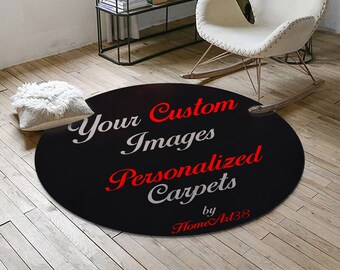Custom Logo Rug - Etsy