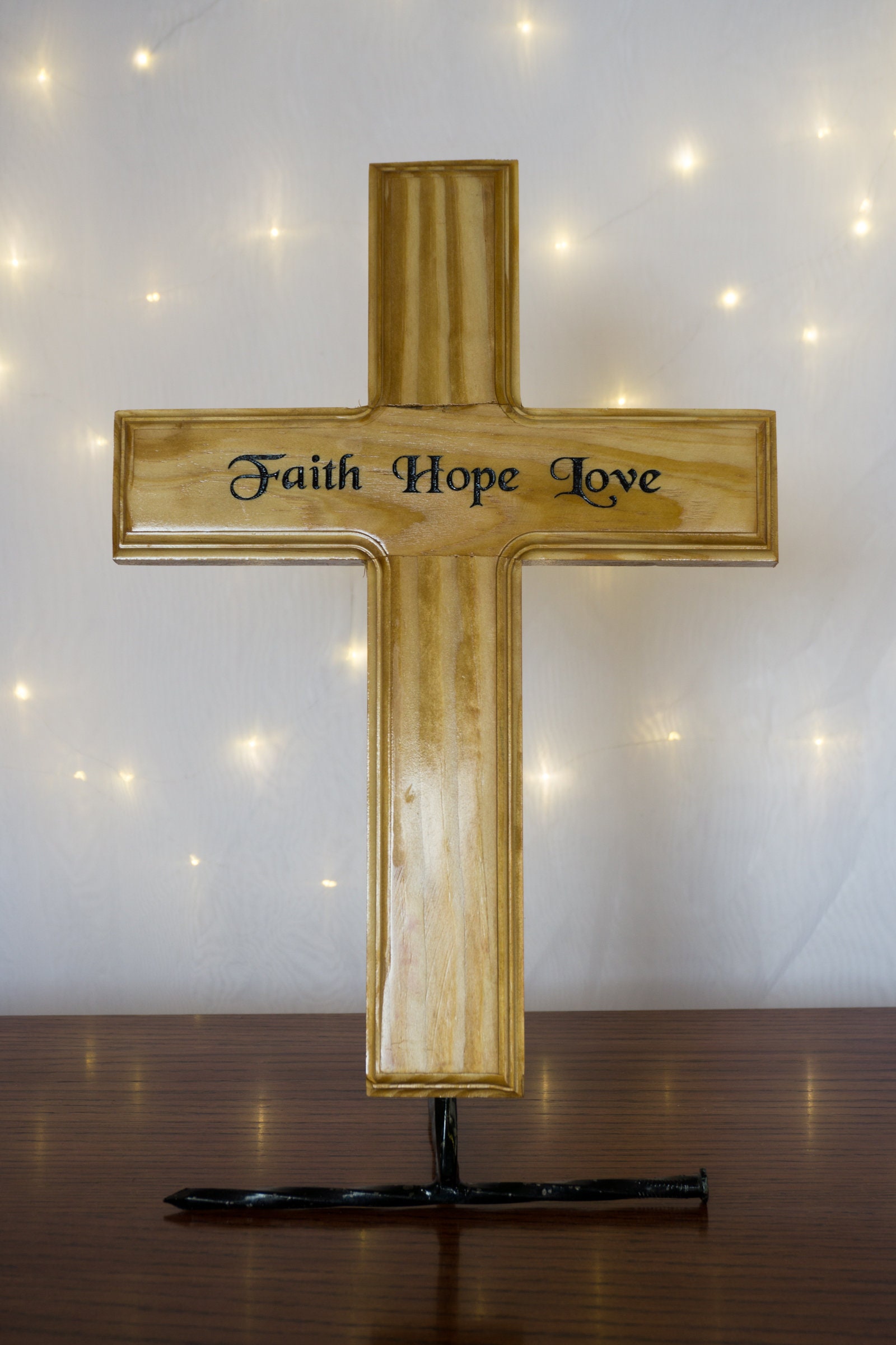 Laser Engraved Cross - Etsy