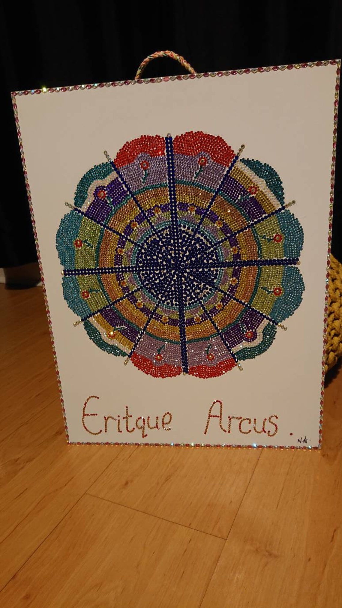 Crystal Mandala, Eritque Arcus - Etsy