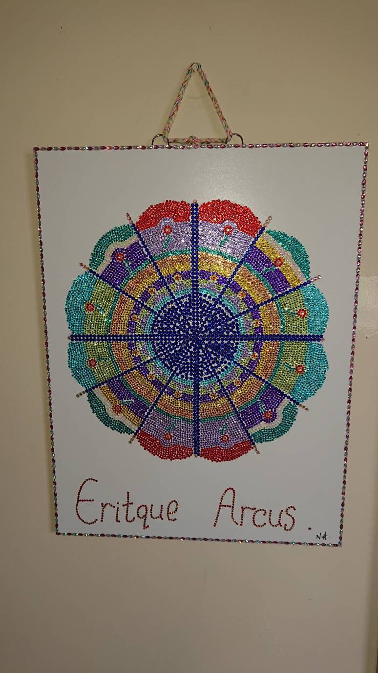 Crystal Mandala, Eritque Arcus - Etsy
