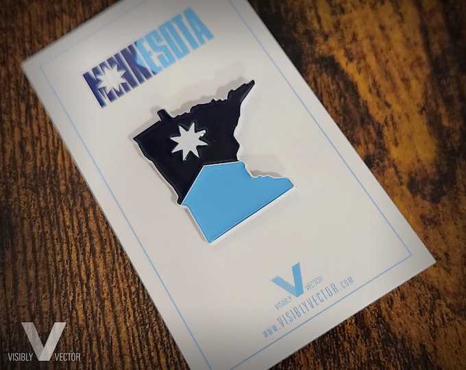 Ready to Ship Minnesota Pin, Buffalo Plaid Enamel Pin, Cute Backpack ...