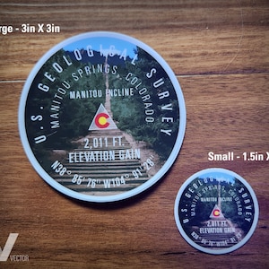 Manitou Incline Sticker - Colorado - Etsy