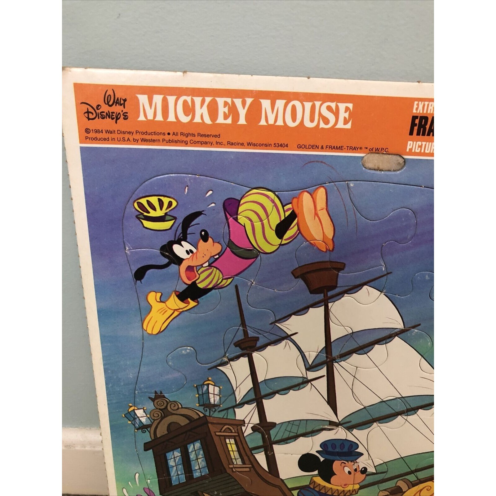 Walt Disney's Mickey Mouse Explorer Sea Monster Frame-tray - Etsy