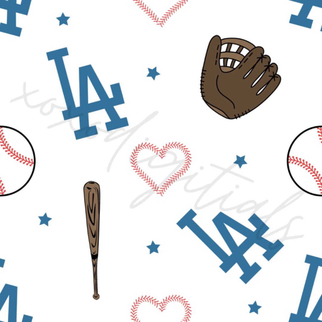 Dodger Seamless File - Etsy