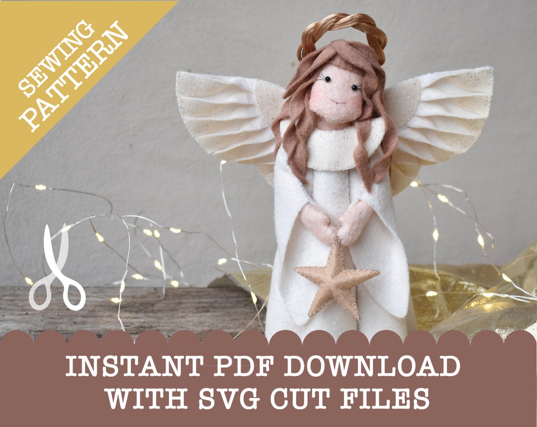 Hark the Herald Angels Sing - A PDF and SVG Digital Download Sewing ...