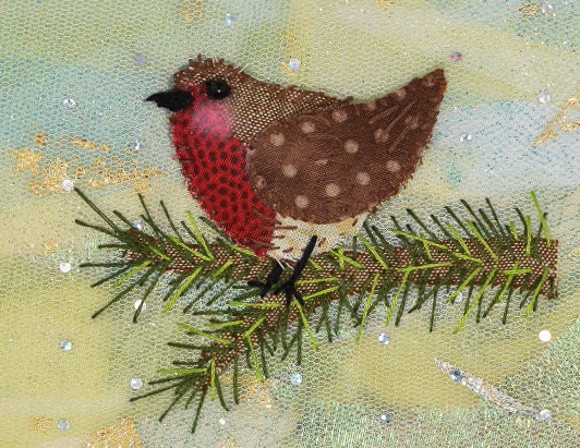 Round Robin - A Quality Sewing Pattern to Make a Doodle Stitch Robin ...
