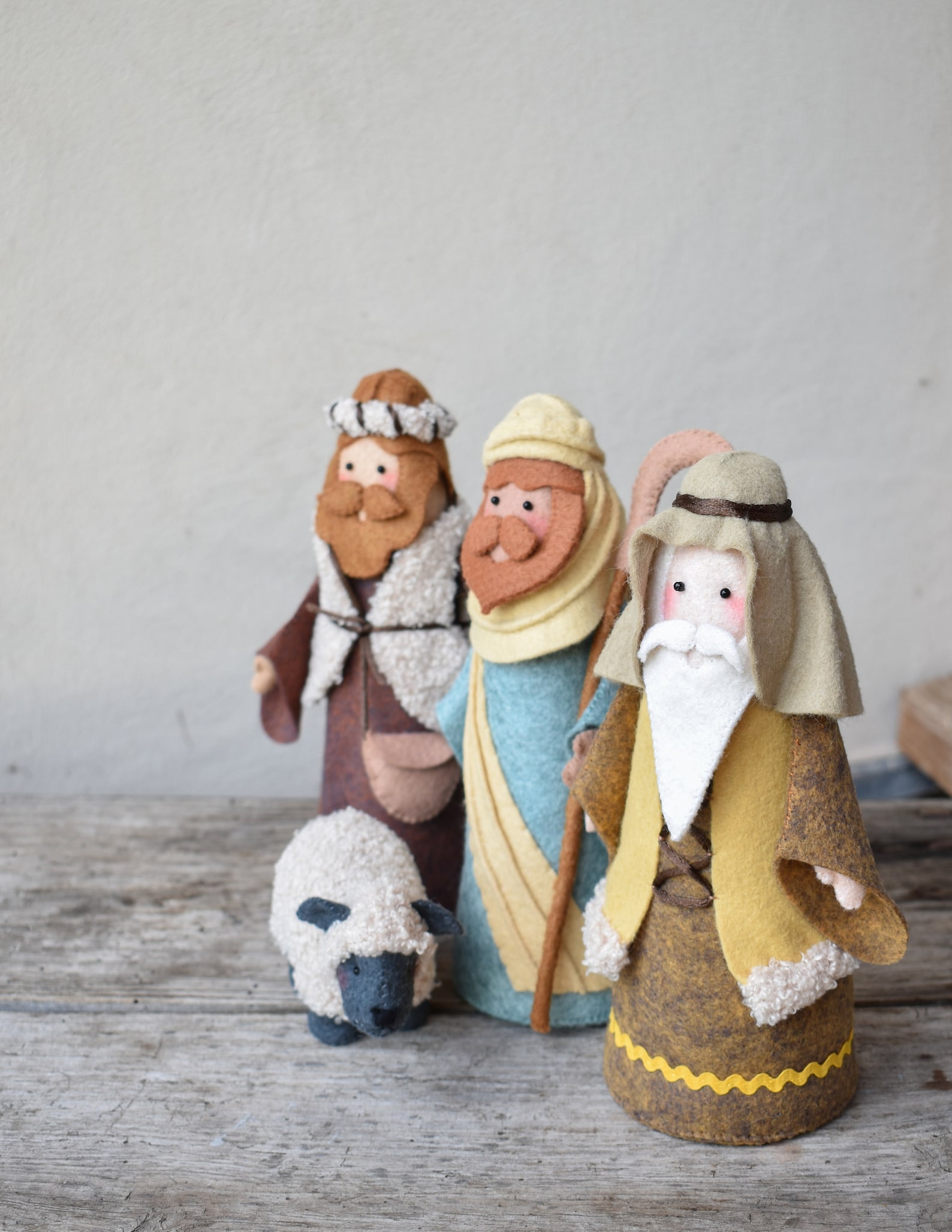 While Shepherds Watch - PDF Sewing Pattern | SVG Files | Felt Nativity ...