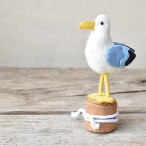 PDF PATTERN - Just the Little Seagull - Sew a Mini Felt Seagull ...