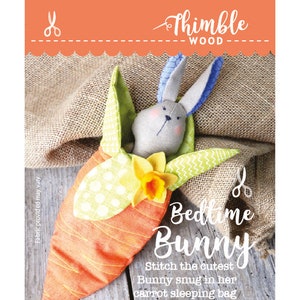Bedtime Bunny - Sewing Pattern - Instant PDF Digital Download - the ...