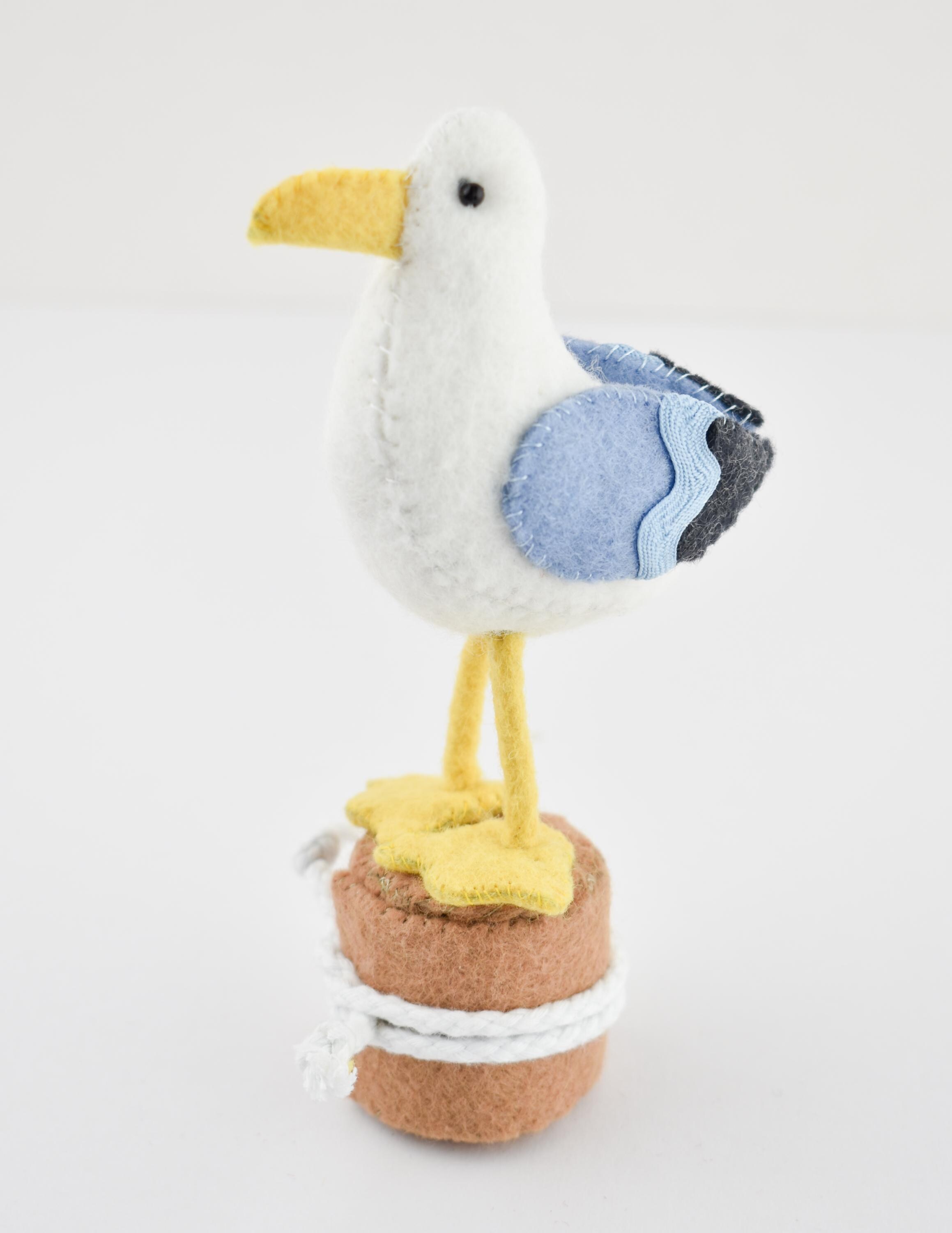 PDF PATTERN - Just the Little Seagull - Sew a Mini Felt Seagull ...