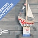 Sew and Set Sail - A Quality Sewing Pattern to Make a 3D Sailing Boat ...
