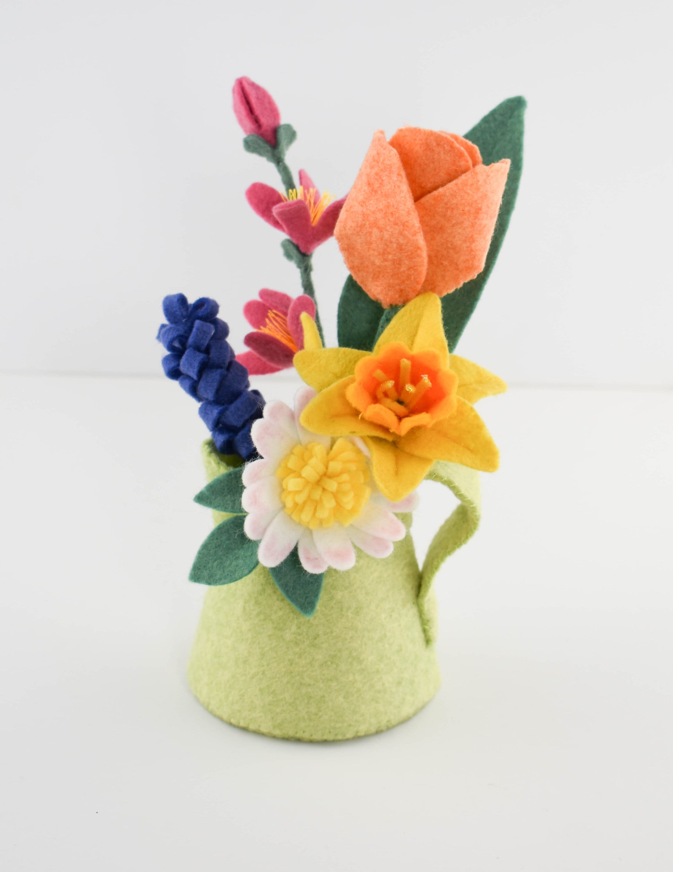 Spring Blooms Felt Flower Sewing Pattern | Etsy