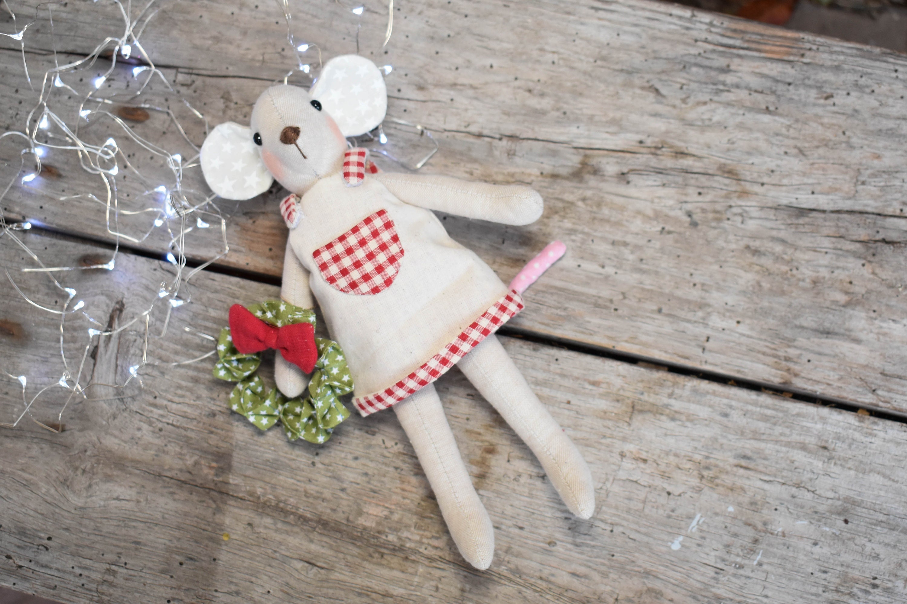 Merry the Christ-mouse A Quality Sewing Pattern to Make a | Etsy