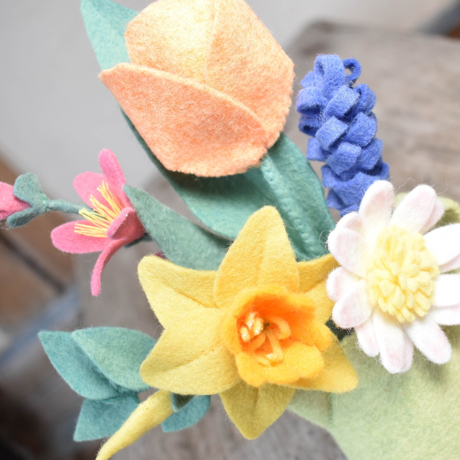 Spring Blooms Sewing Kit | Felt Flowers | Sew Felt Flowers | Easy ...