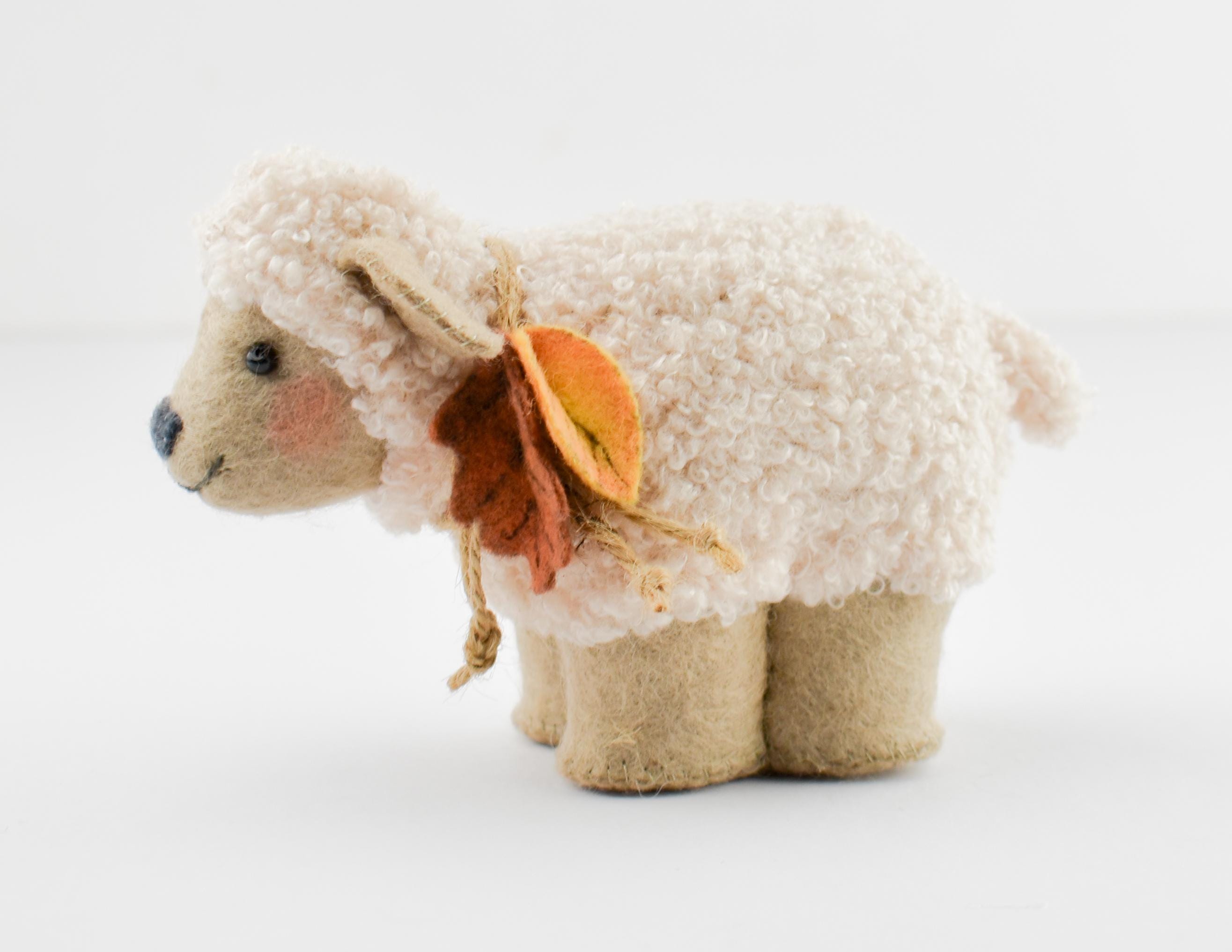 PATTERN Forest Sheep - Stitch Two Woolly Sheep | Simple Felt Sheep ...