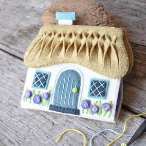 Barna Croft Sewing Pattern - Stitch a Charming Thatch Cottage Needle ...
