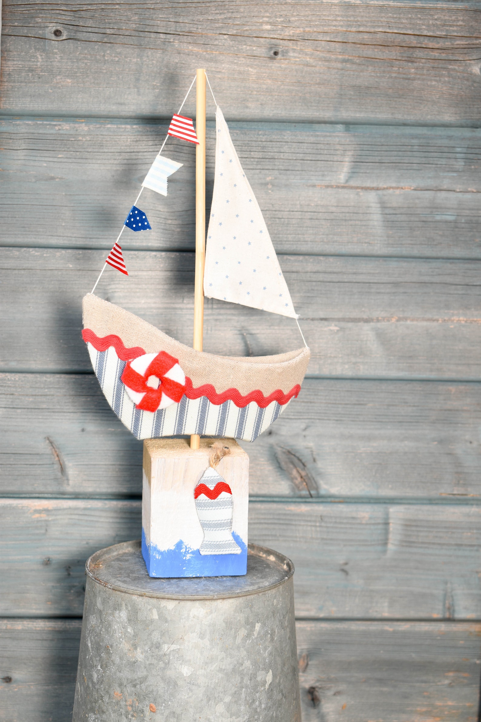 Sew and Set Sail - A Quality Sewing Pattern to Make a 3D Sailing Boat ...
