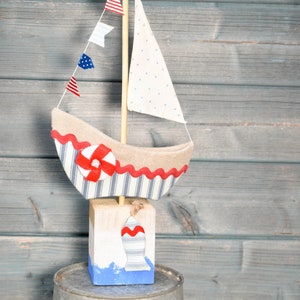 Sew and Set Sail - A Quality Sewing Pattern to Make a 3D Sailing Boat ...