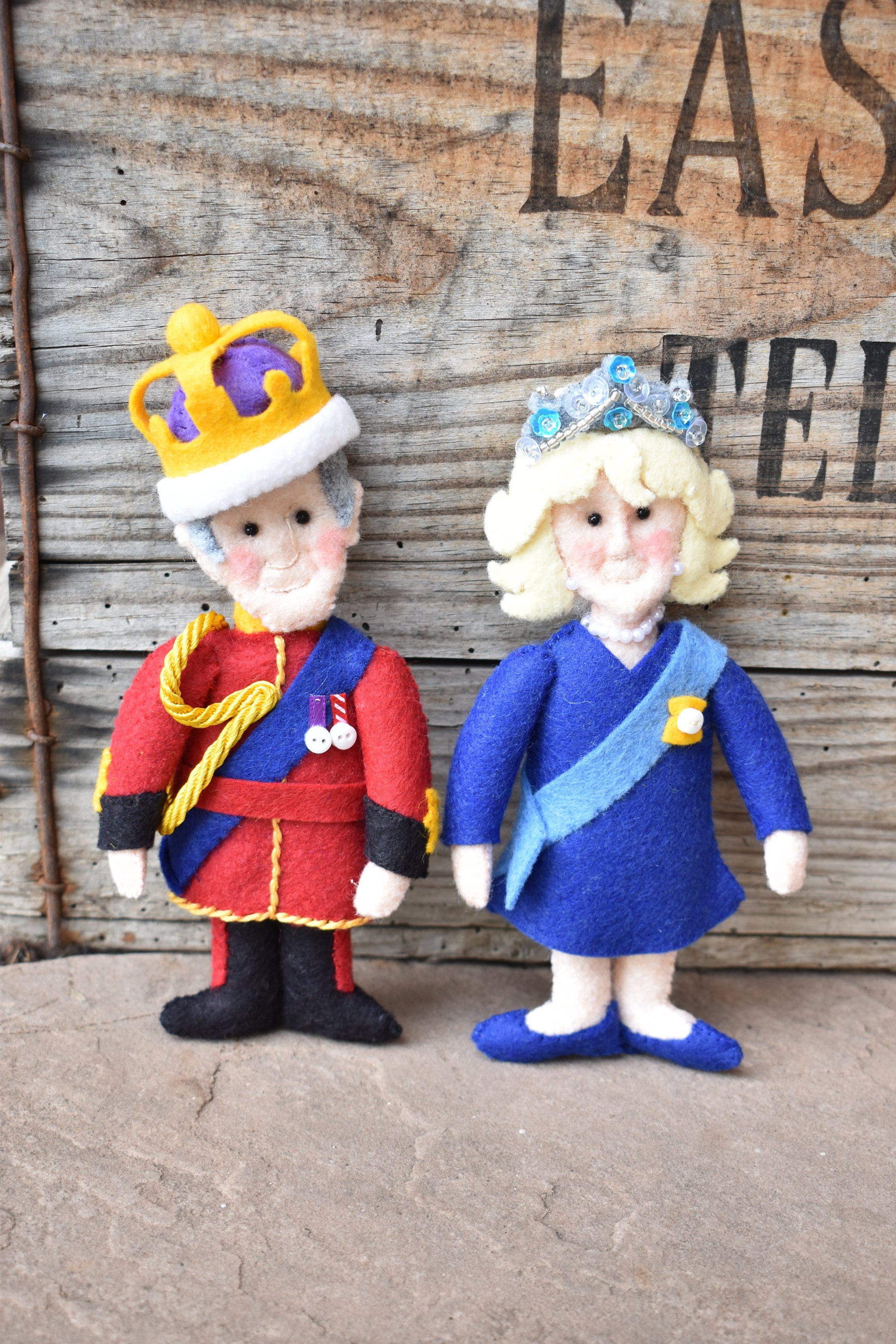 Coronation Couple PDF Sewing Pattern SVG Files King - Etsy UK