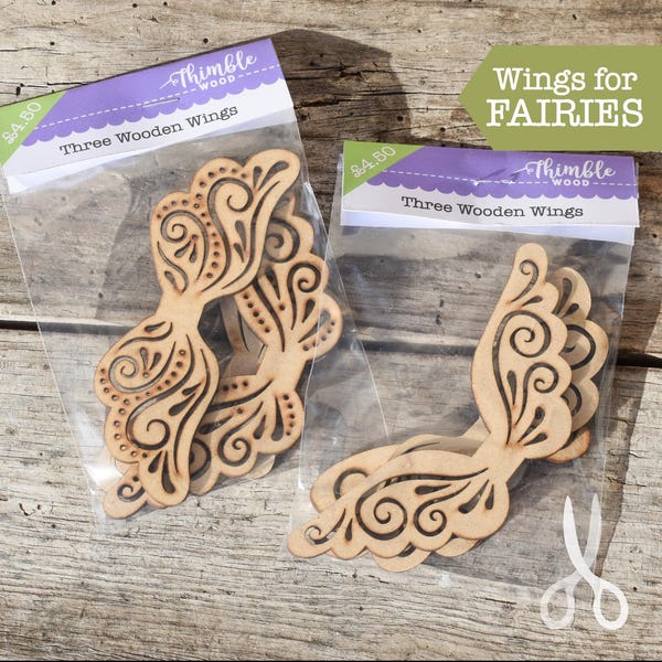 Filigree Angel Wings - Etsy