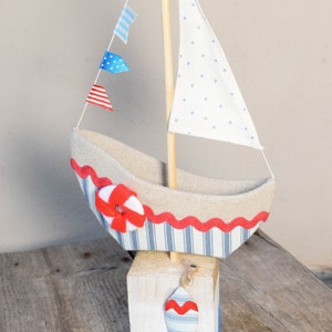 Sew and Set Sail - A Quality Sewing Pattern to Make a 3D Sailing Boat ...