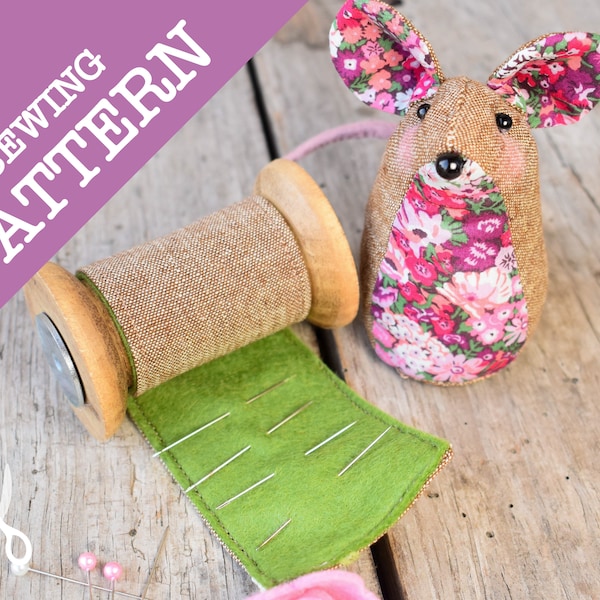 Mouse Pincushion - Etsy UK