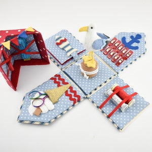 Bursting Beach Hut Box Sewing Pattern - Stitch an Adorable Sewing Box ...