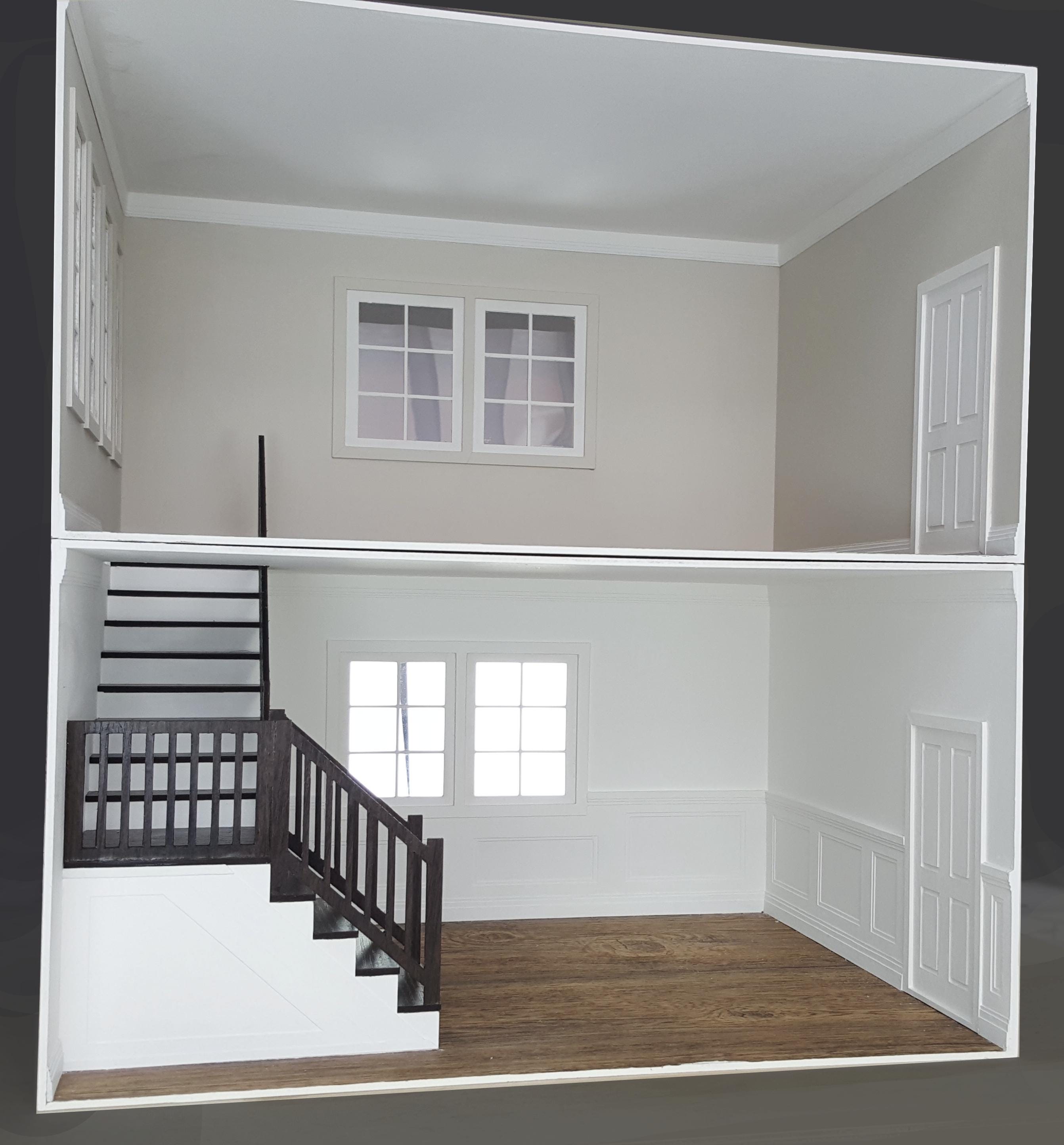 Double Storey Stackable Room Box 1.12 Scale (KIT) - Etsy