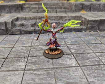 Painted Drow Miniature | Etsy