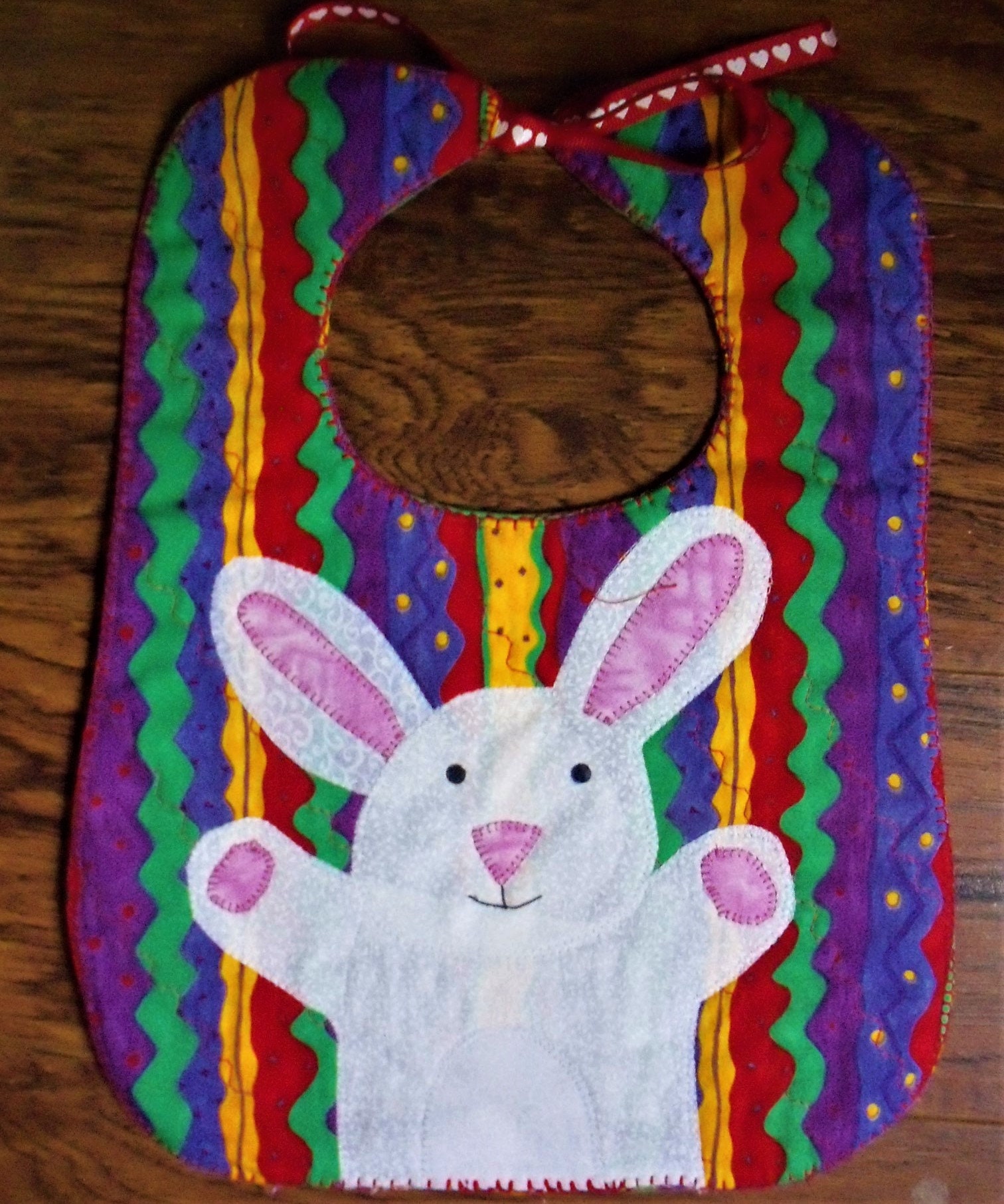 SET/9 BUNNY THEMED Bibs - Etsy