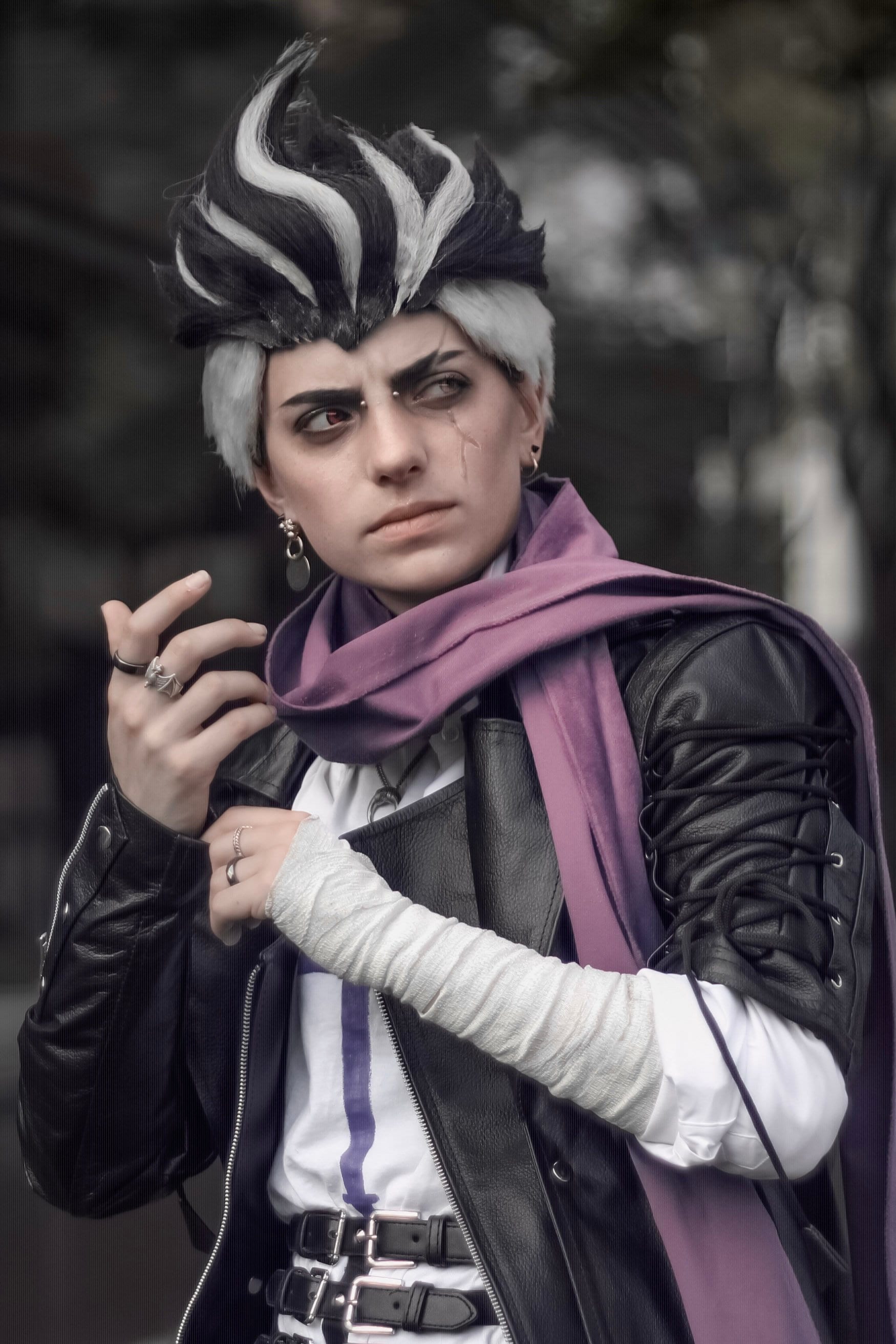 Gundam Tanaka Cosplay Wig