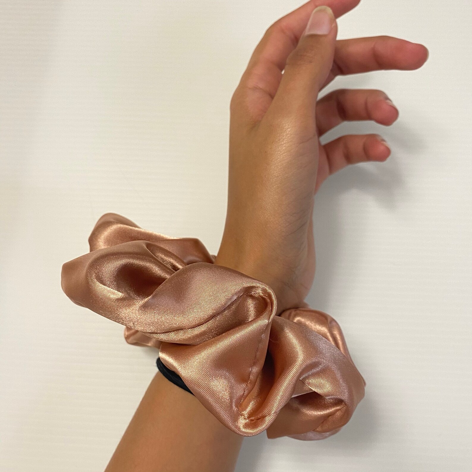 Jumbo Satin Scrunchie Set Large Scrunchie Set Silky Satin - Etsy