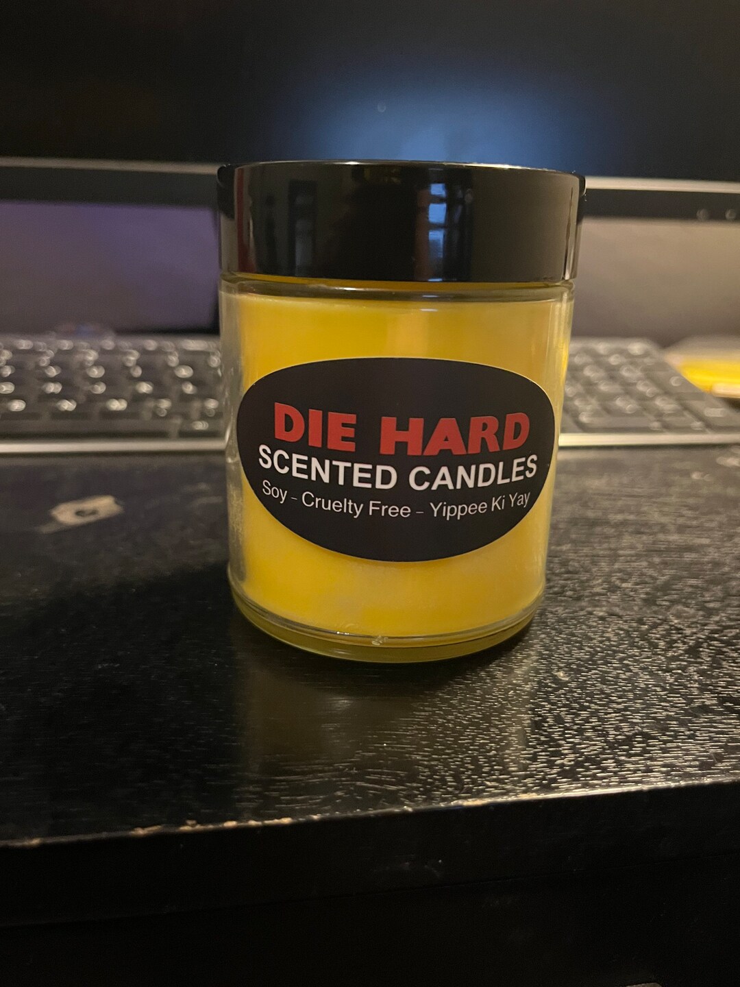 8 Oz Die Hard Scented Candle - Etsy