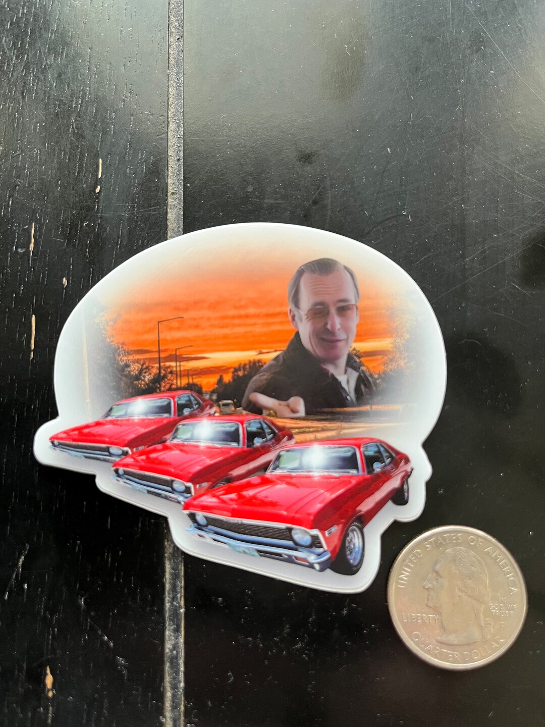 Triples is Best Sunset Vinyl Sticker - Etsy