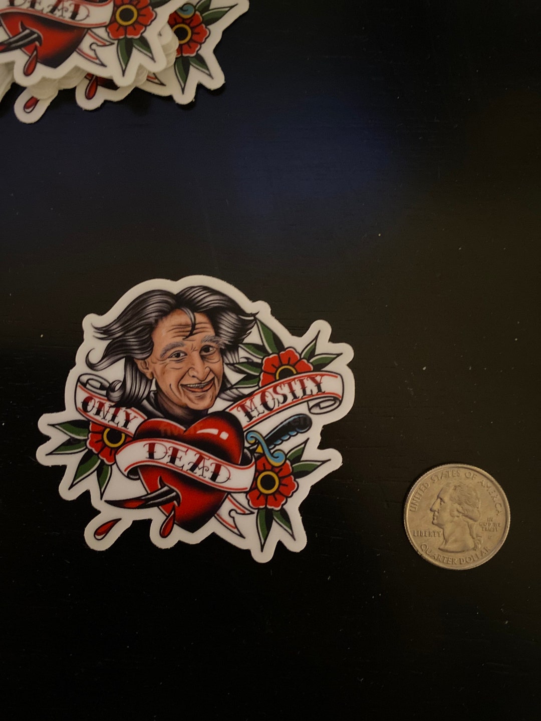 Only Mostly Dead Vinyl Sticker Miracle Max Traditional Tattoo, Great ...