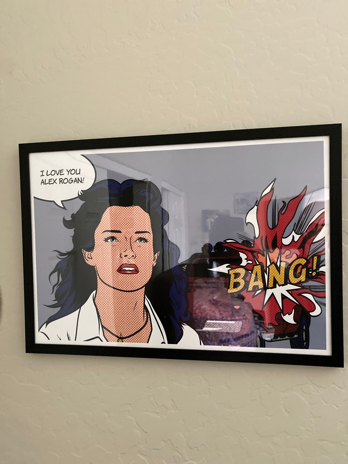 I Love You Alex Rogan! Pop Art Poster - the Last Starfighter - in the ...