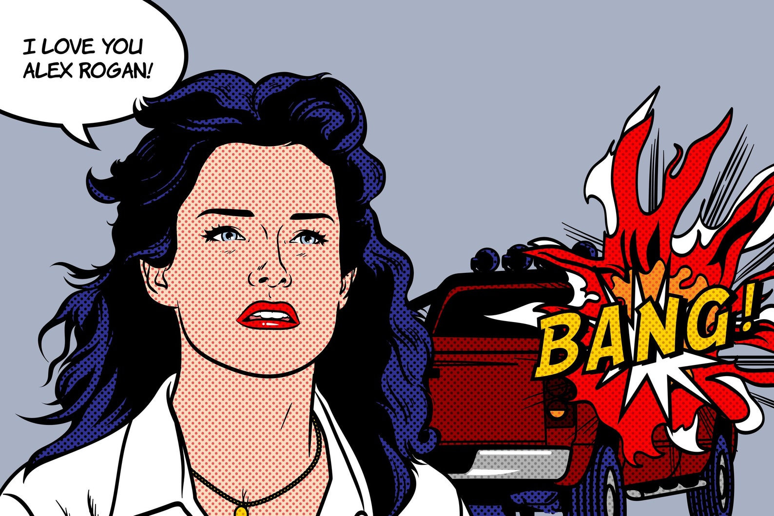 I Love You Alex Rogan! Pop Art Poster - the Last Starfighter - in the ...