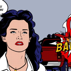 I Love You Alex Rogan! Pop Art Poster - the Last Starfighter - in the ...